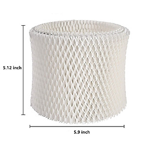 ITidyHome 4-Pack WF2 Replacement Humidifier Filter Extended Life Compatible for Vicks Kaz WF2 Humidifier V3100, V3500, V3500N, V3600, V3700, V3800, V3850, V3850JUV, V3900