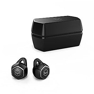 V-MODA Hexamove Pro, Wireless Earbuds - Black (HEXM-PR-BK)