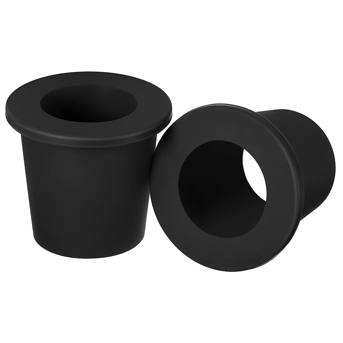 2 Pieces Patio Table Umbrella Hole Ring Umbrella Cone Wedge Plug Umbrella Stabilizer Sleeve for 2 to 2.5 Inch Patio Table Hole and 1.5 Inch Pool Umbrella Adapter