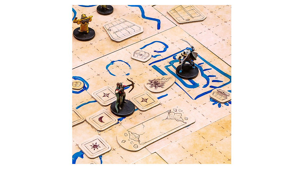 Master's Atlas Grid Tiles for DND & TABLETOP RPG