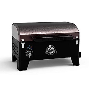 PIT BOSS 10697 Table Top Grill, Mahogany