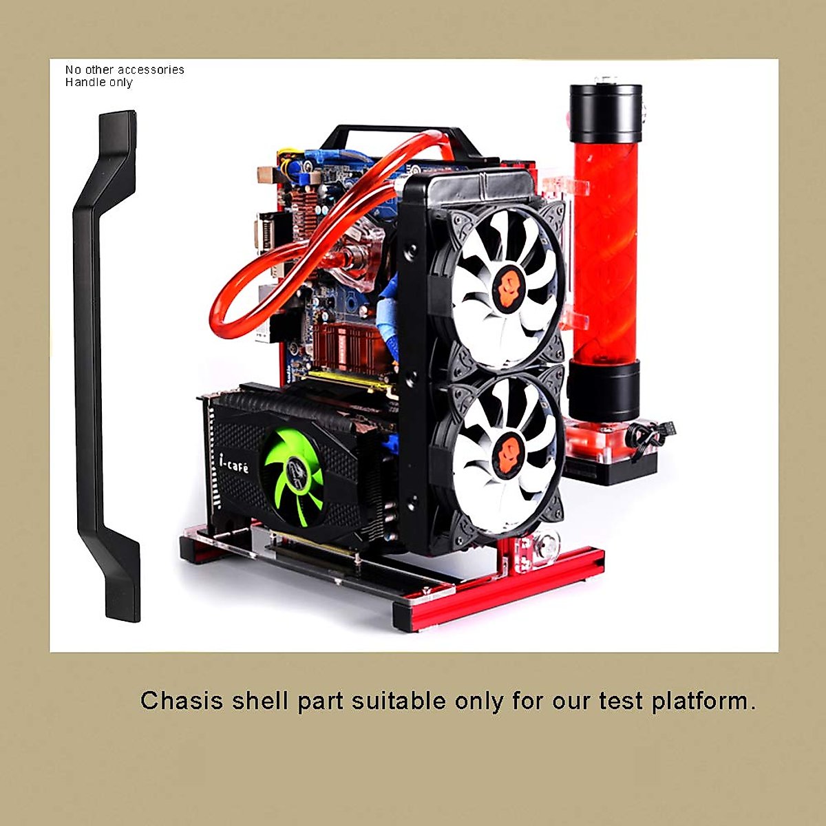 Handle for Chassis PC Handle for PC Test Bench, Open Frame PC Case Handle, PC Open Case ITX Handle, Grip for Open Frame ATX Case
