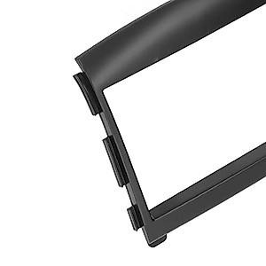 Aramox Car Stereo Radio Fascia Navigation Frame Car Fascia 2DIN ABS Audio CD DVD Modified Panel Frame Replacement for Sonata 2006
