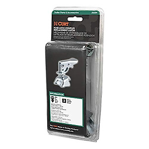 CURT 25294 Posi-Lock Coupler Replacement Latch for CURT #25101 or #25210, CLEAR ZINC