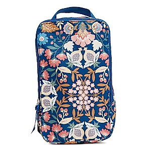 Vera Bradley Women's Compression Packing Cube 3-piece Set, Enchanted Mandala Blue, One Size