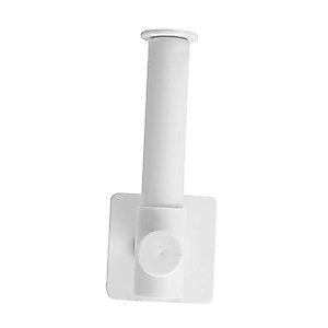 Alipis retractable hook plastic towel rack towel stand hand towel rail Clothes Mounted garment rack heavy duty bathroom towel bar multi hanger white abs wall bracket picture