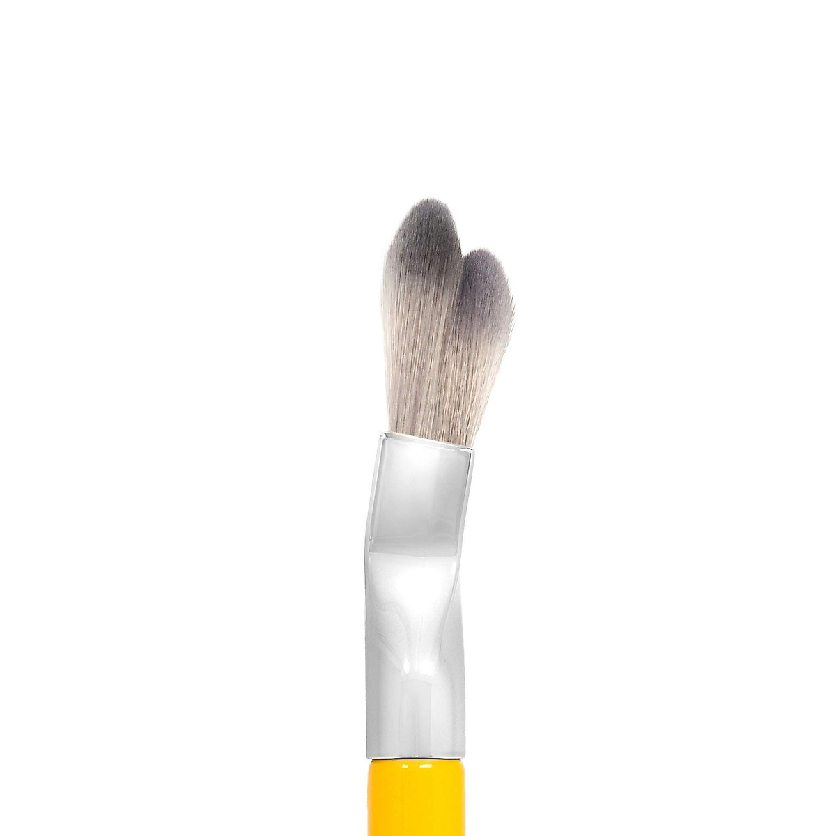 Bdellium Tools Professional Makeup Brush - Studio Series 952 Small Rounded Double Dome Blender - With Soft Synthetic Fibers, For Application & Blending (Yellow, 1pc)