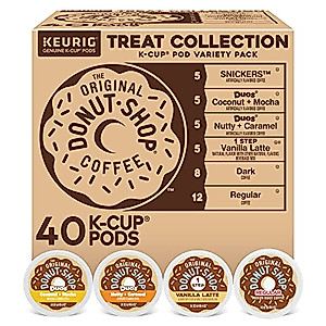 The Original Donut Shop Coffee Variety Pack, Keurig Single Serve K-Cup Pods, 40 Count