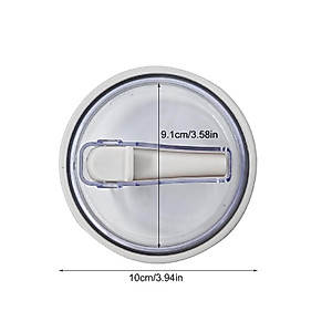 Generic 40 oz Tumbler Lid Replacement fit for Stanleys Cup,Tumbler Straw Lid,Replaceble Tumbler Straw Lid,Reusable Tumbler Cover for Stanleys Cup, Refer to description, White, JH5M481645QCRQF9
