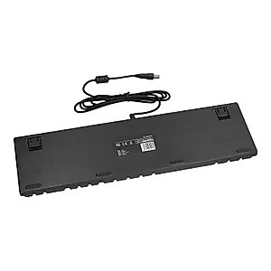 Byged USB Backlight Keyboards, 108 Keys RGB Backlit Keyboard Mechanical Computer Keyboard PC Gaming Keyboards with Stable Data Transmission, for Win System(Black Shaft)