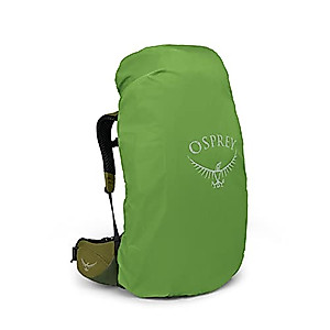 Osprey Atmos AG LT 65L Men's Backpacking Backpack, Scenic Valley/Green Peppercorn, Small/Medium