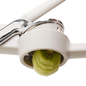 Chef'n FreshForce Hand-Held Slicer, Slices Mushrooms, Strawberries, Kiwis and More, Taupe