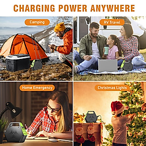 Portable Power Station 97Wh Portable Laptop Chargers with 30W Portable Foldable Solar Panels Charger For Outdoor Camping Solar Battery Chargers