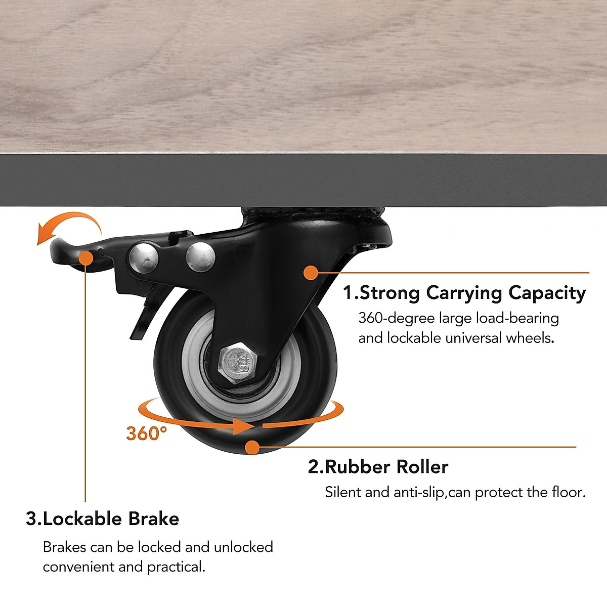 Merax Lift Top Coffee Table,with Fixable Wheels Open Storage Extendable Desktop Drawers