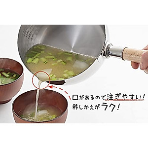 Yoshikawa Yukihira Saucepan, 2.2 quart