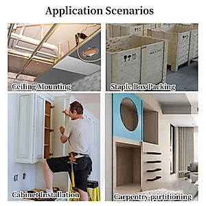 Auto Feed Screw Guns, Collated Screw Guns Chain Nail Guns Adapter Automatic Electric Drill Screw Tightening Equipment Installed on Electric Drill for Gypsum Board/Partition Wall/Wood Board/Ceiling