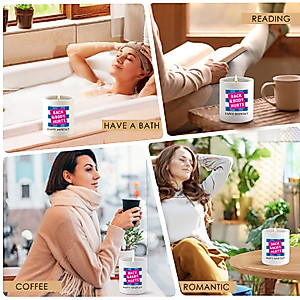 Birthday Candle Gifts, Funny Happy Birthday Candle Gifts, Unique Christmas Birthday Gifts Ideas for Mom, Dad, Sister, Coworker, Back and Body Hurts Scented Soy Candle, 10OZ