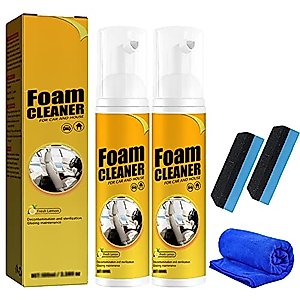 Car Magic Foam Cleaner, 2023 New Magic Foam Cleaner for Car, Multifunctional Car Magic Foam Cleaner (2PCS,30ML)