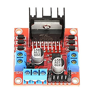 Ozgkee 1pc L298N Module H Bridge Driver Board Module for Stepper Motor Smart Car Robot
