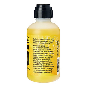 Dunlop 6554 Fretboard 65 Ultimate Lemon Oil 4oz.
