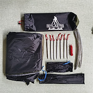 MCETO Upgrade 1 Person Ultralight Bivvy Tent, Ventilation Backpacking Outdoor Camping Bivy Sacks Sleeping Bag Tent Hiking Adventure Equipment