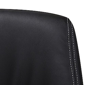 Cribel Icaro Dirigenziale Poltrona, Metallo Cromato, Nero