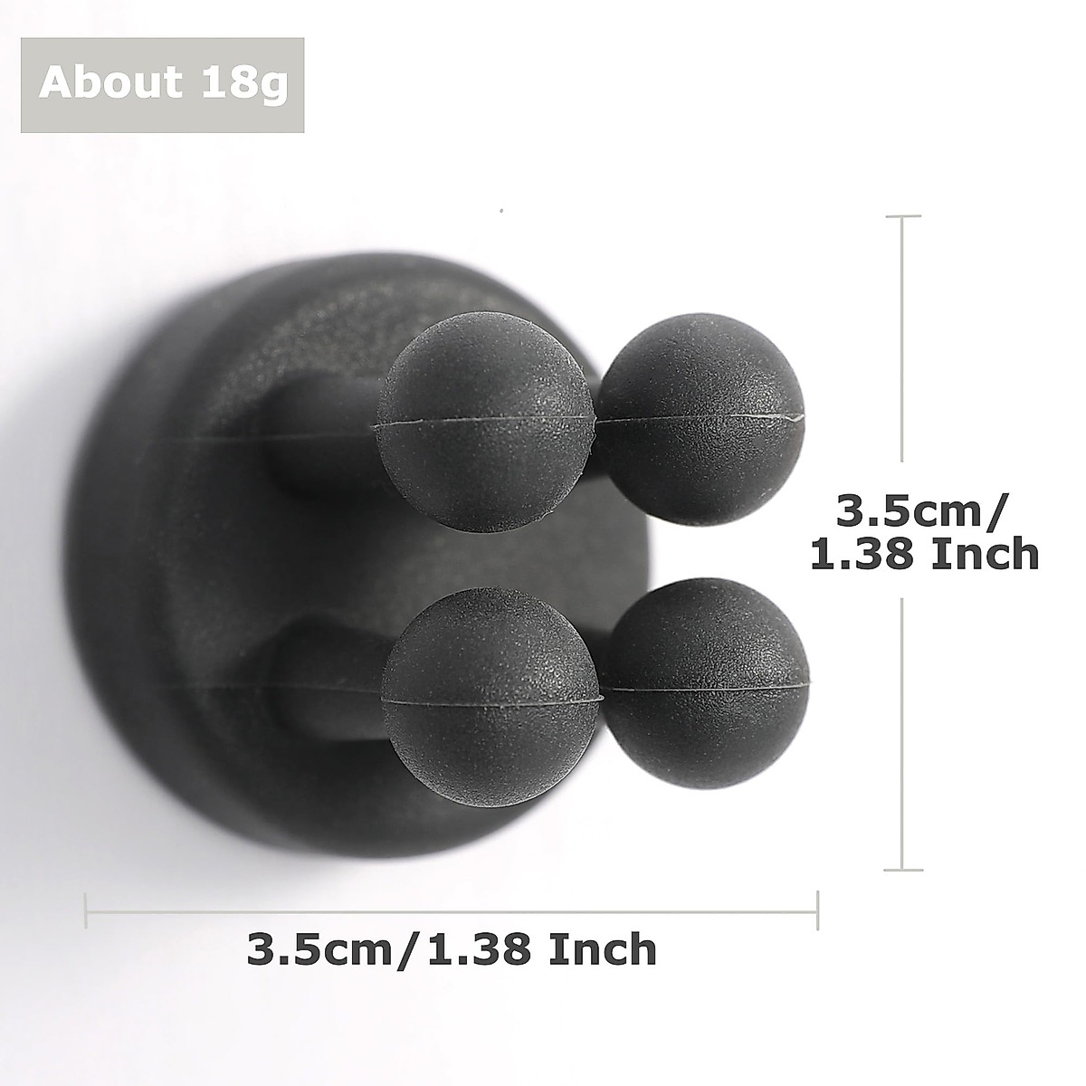 XoYoZo 4 pcs Silicone Toothbrush Holder Multi-Function Hook Waterproof self Adhesive Single Toothbrush Hook Plug Holder for Wall for Hanging Bathroom Kitchen Living Room Office