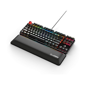 (Keyboard + Keyboard Wrist Rest) Glorious GMMK Modular Mechanical Gaming Keyboard (TKL) + Glorious Padded Wrist Rest (Black) (TKL) (Bundle)