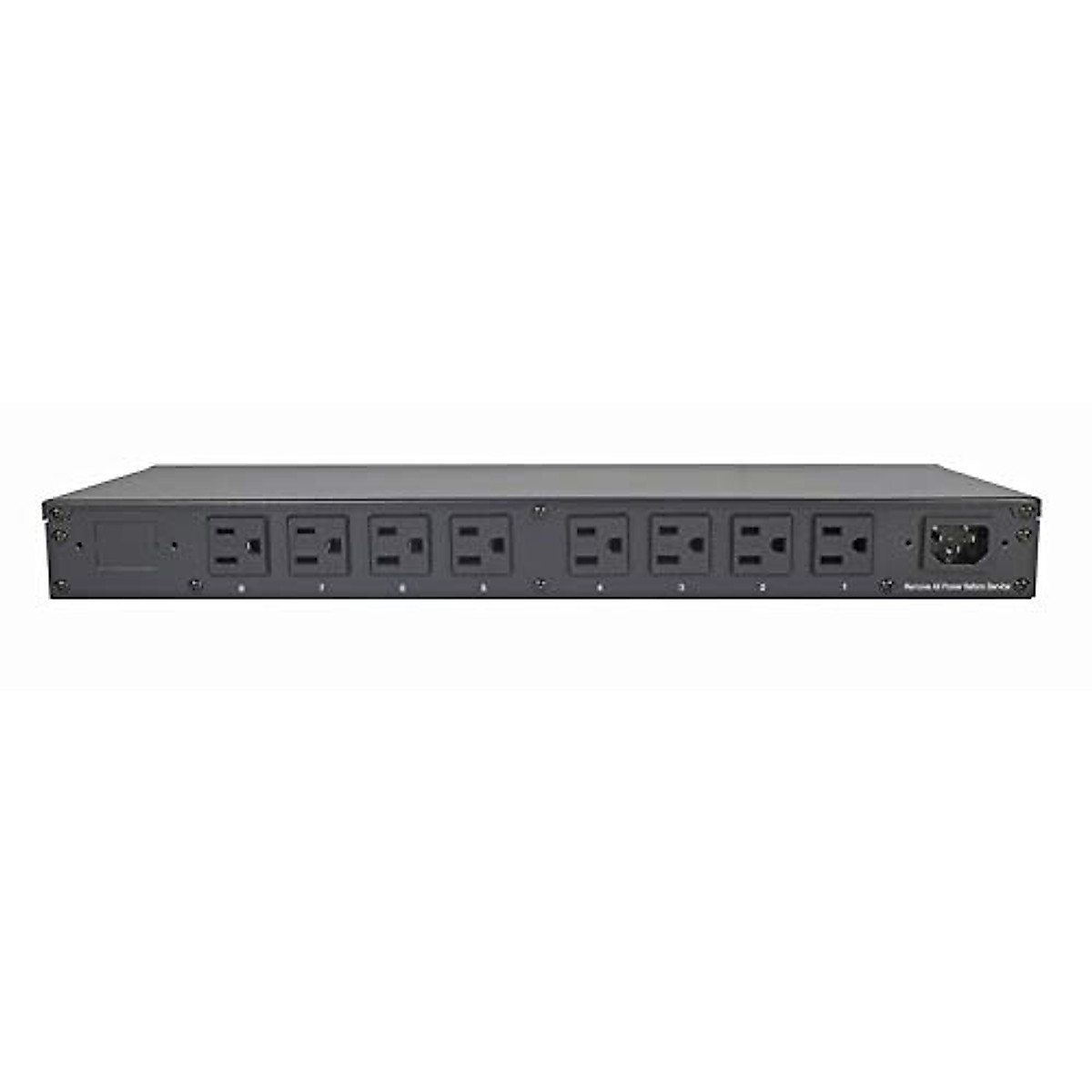 Synaccess NP-0801DU Remote Power 8 Switched PDU, TUV Listed, Designed and Supported in USA. Control Via Web, Telnet, USB Serial Port.