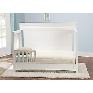 Delta Children Princeton 4-in-1 Convertible Baby Crib, White