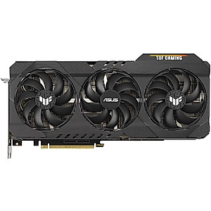 ASUS TUF Gaming NVIDIA GeForce RTX 3080 OC Edition Graphics Card, 10GB GDDR6X, PCIe 4.0, HDMI 2.1, DisplayPort 1.4a, Dual Ball Fan Bearings, GPU Tweak II w/ Mytrix HDMI Cable
