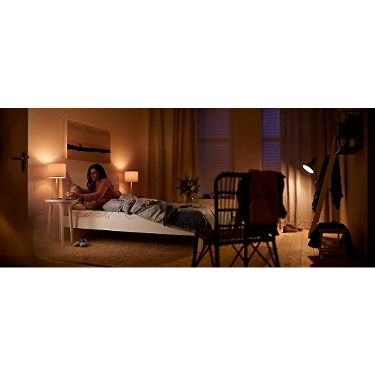 Philips 461798 LED Non-Dimmable A19 Frosted Light Bulb: 800-Lumen, 2700-Kelvin, 8.5-Watt (60-Watt Equivalent), E26 Base, Soft White, 12-Pack