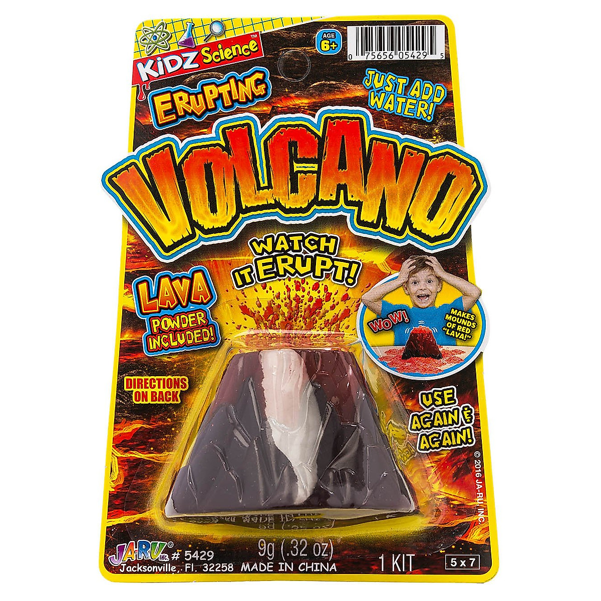 2CHILL Kidz Science Erupting Volcano Toy (12 Volcano Toys). Science Kits Lab Experiment Preschool Learning like STEM Toy for Kids. Fun Volcano Beaker Party Favors Birthday Gifts Easter Basket.5429-12p