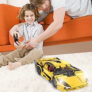 STEM Buidling Toys for 6 7 8 9 10 11 12 + Year Old Boys Girls Gifts Remote Control Car Toy Building Sets RC Race Model Cars Building Kits,Learning Toys Best Birthday for Kids (456PCS)