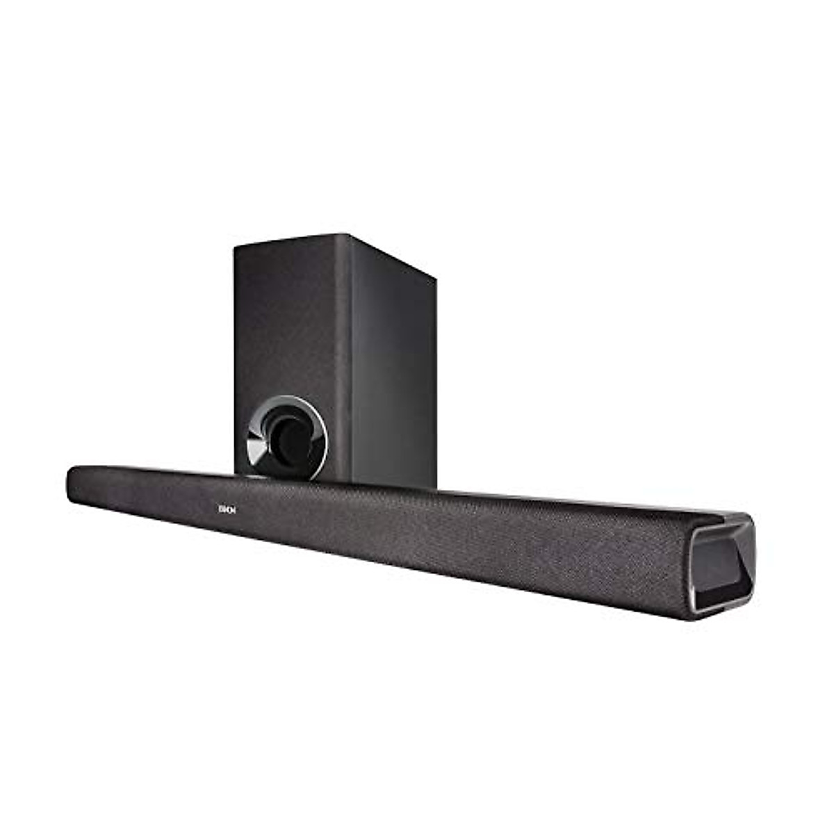 Denon DHT-S316 Home Theater Soundbar System with Wireless Subwoofer | Virtual Surround Sound Technology | Wall-Mountable | Bluetooth Compatibility | Smart & Slim-Profile | Black