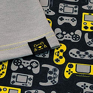 Harry Bear Boys Gaming Pajamas Grey Size 7