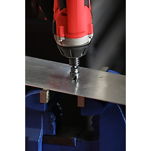 ARES 48002 – Internal Rotary Deburring & Chamfer Tool (3-19mm) – 1/4-Inch Shank for Use with Drill or Hex Driver - Clean and Repair Internal Edges of Newly Cut Pipes