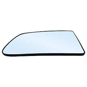 Passenger Right Side Tow Mirror Glass Replacement for 2009-2020 Dodge Ram 1500 2500 3500 4500 5500 Towing Mirrors - Side View Heated Convex Mirror Glass with Rear Holder, Replace 68067726AA