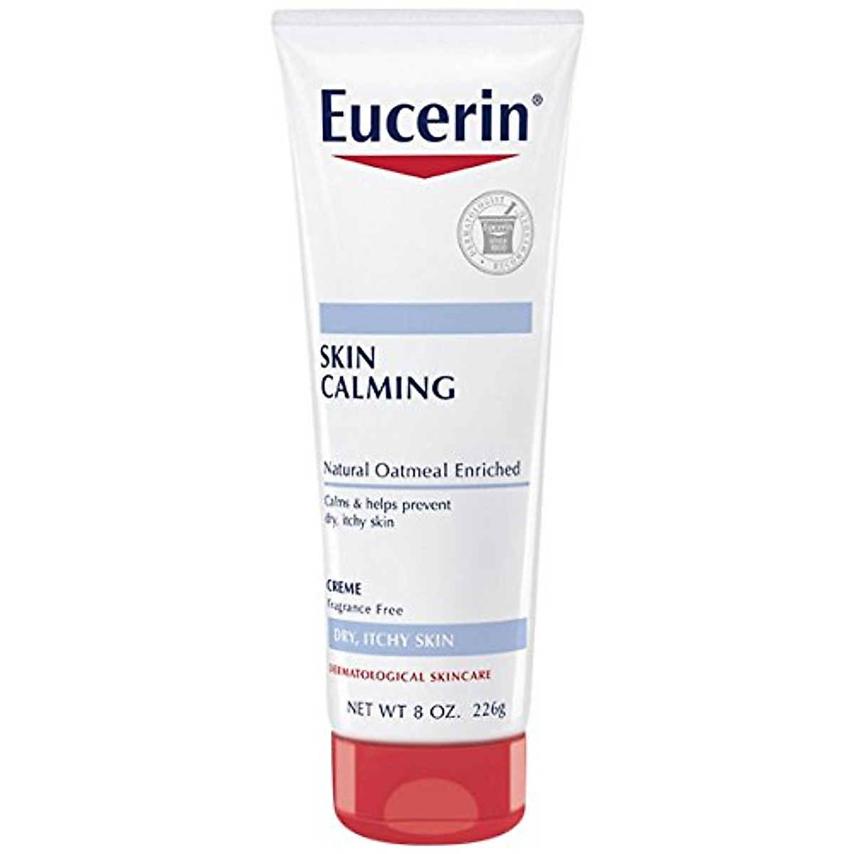 Eucerin Skin Calming, Fragrance Free Crème, 8 Oz
