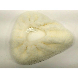 Imitation Sheepskin Padded Bicycle Seat Cover