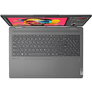 Lenovo Yoga 7i 2-in-1 AI Powered Touchscreen Laptop (Intel Core Ultra 7 155U 12-Core, 16GB RAM, 1TB PCIe SSD, Backlit KYB, FP Reader, 2 Thunderbolt 4, Win 11 Pro) w/AI Copilot & DKZ Hub