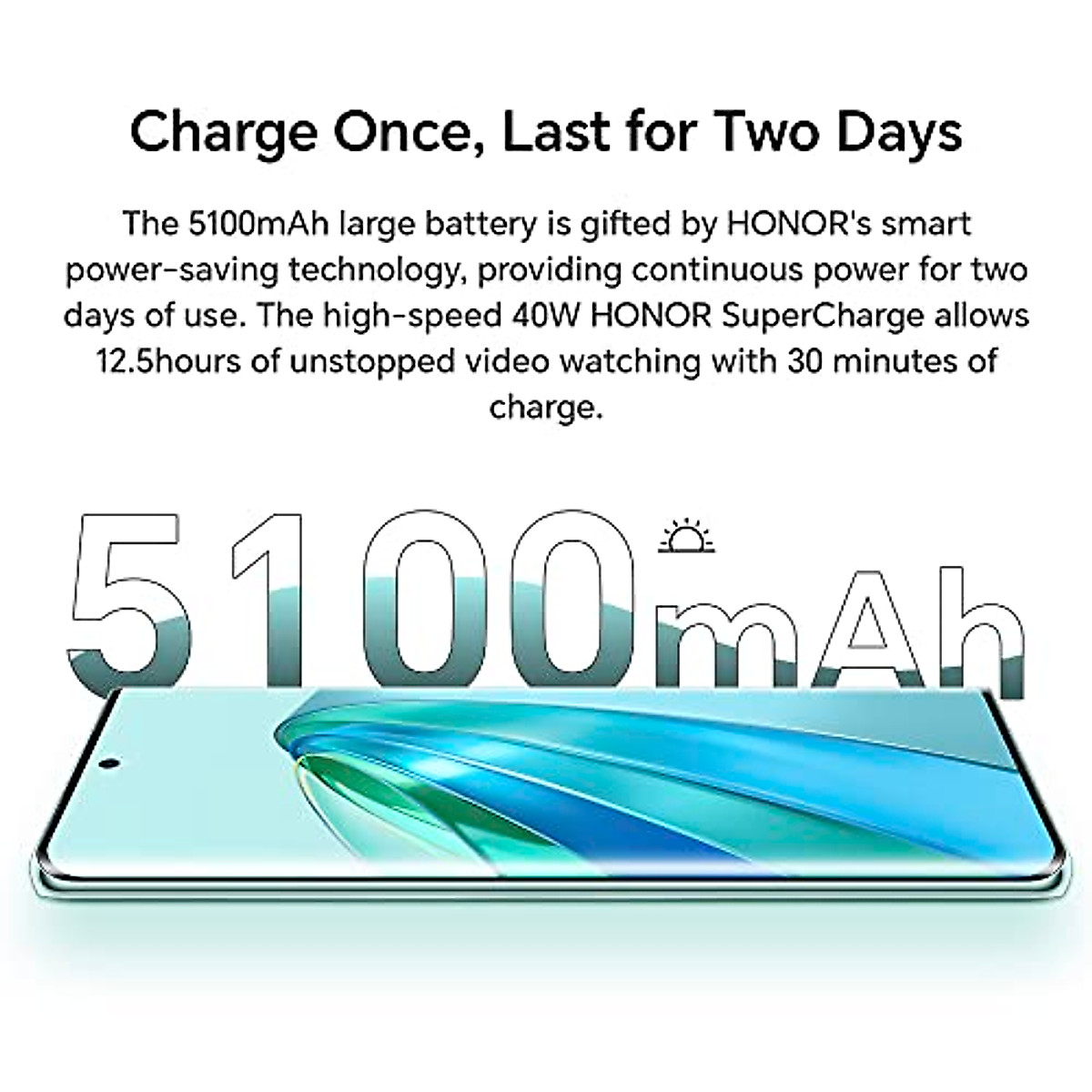 Honor Magic5 Lite Dual-SIM 128GB ROM + 6GB RAM (Only GSM | No CDMA) Factory Unlocked 5G Smartphone (Titanium Silver) - International Version