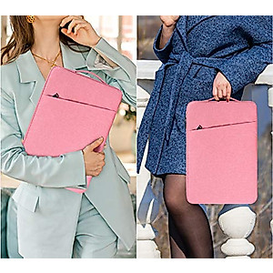 13.3 Inch Laptop Case for HP Envy 13/Pavilion 13/EliteBook 830/Spectre x360, ASUS ZenBook 13, Dell Inspiron 13 7000/Dell XPS 13/Lenovo Yoga 730 13.3/LG Gram 13 Sleeve Carrying Bag(Pink)