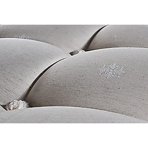 MALEK Classic Mattress | Luxury Plush Hand Made Mattress | 100% Natural Fabric | Propocket Spring System | Foam Free (Queen (U.S. Standard))