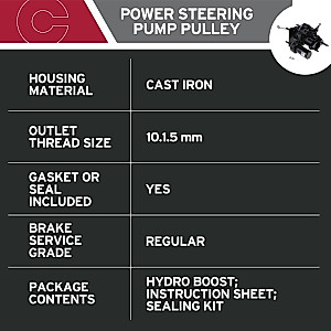 Cardone 52-7371 Remanufactured Hydro-Boost Power Brake Booster (Renewed)