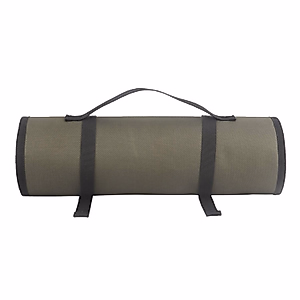 TOURBON Shooting Hunting Roll-up Gun Cleaning Mat Pad with Tool Storage Pocket