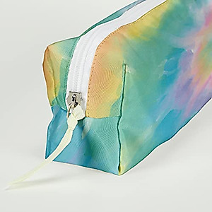 Pencil Pouch Pencil Case Pencil Bag Pen Case Pouch Box Organizer for Teen Girls Boys School Students Women Waterproof Zipper Pouch for Office Supplies Makeup, Boho Tie Dye Art Tie Dye Party Supplies
