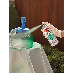 Krylon K09029000 Stained Glass Aerosol Paint, 11.5 Ounce (Pack of 1), Soft Blue, 6 1