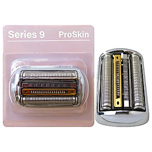2023 Original Craftwork Series 9 92S 94M Replacement Shaver Head for Br-aun Series 9 Electric Shaver Foil & Cutter 9030s 9040s 9050cc 9240s 9242s 9280cc Silver