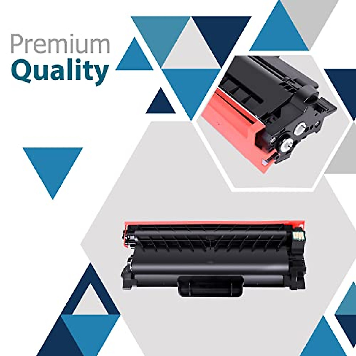 inkalfa TN730 TN760 Toner Cartridge Compatible Replacement for Brother TN760 TN-760 TN 760 TN-730 for HL-L2395DW MFC-L2710DW HL-L2350DW MFC-L2750DW DCP-L2550DW Printer (2 Pack, Toner TN-730/TN-760)